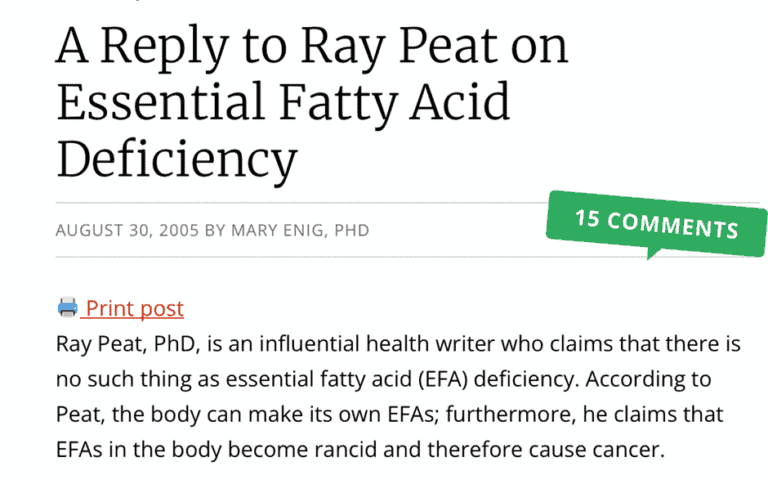 The Ray Peat Diet: A Unique Pro-Metabolic Approach | Optimising Nutrition